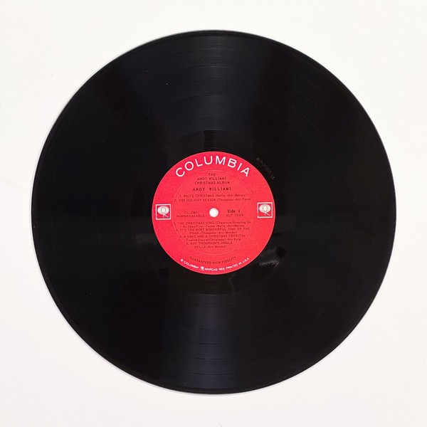 Andy Williams - The Andy Williams Christmas Album Vinyl LP 1963 | Reco ...